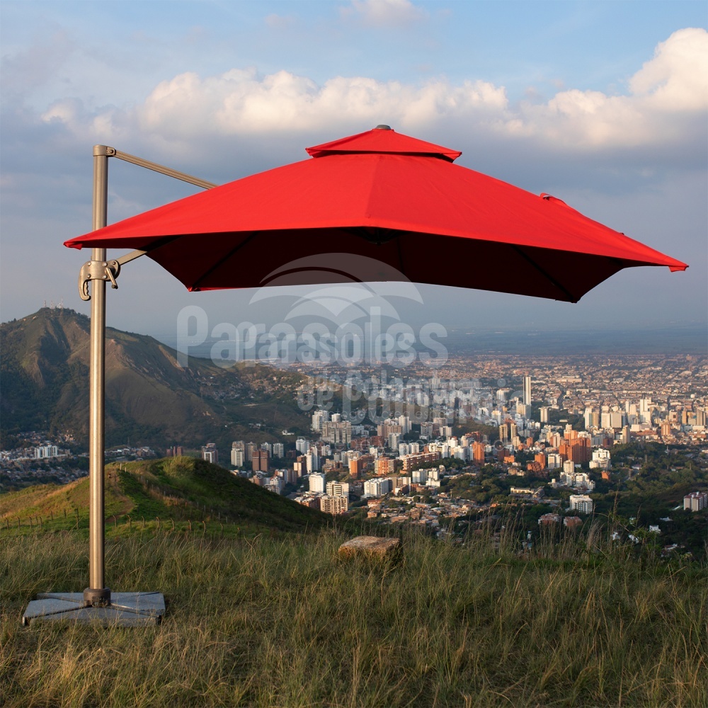 PARASOL MASTIL: LATERAL - Parasoles de Colombia