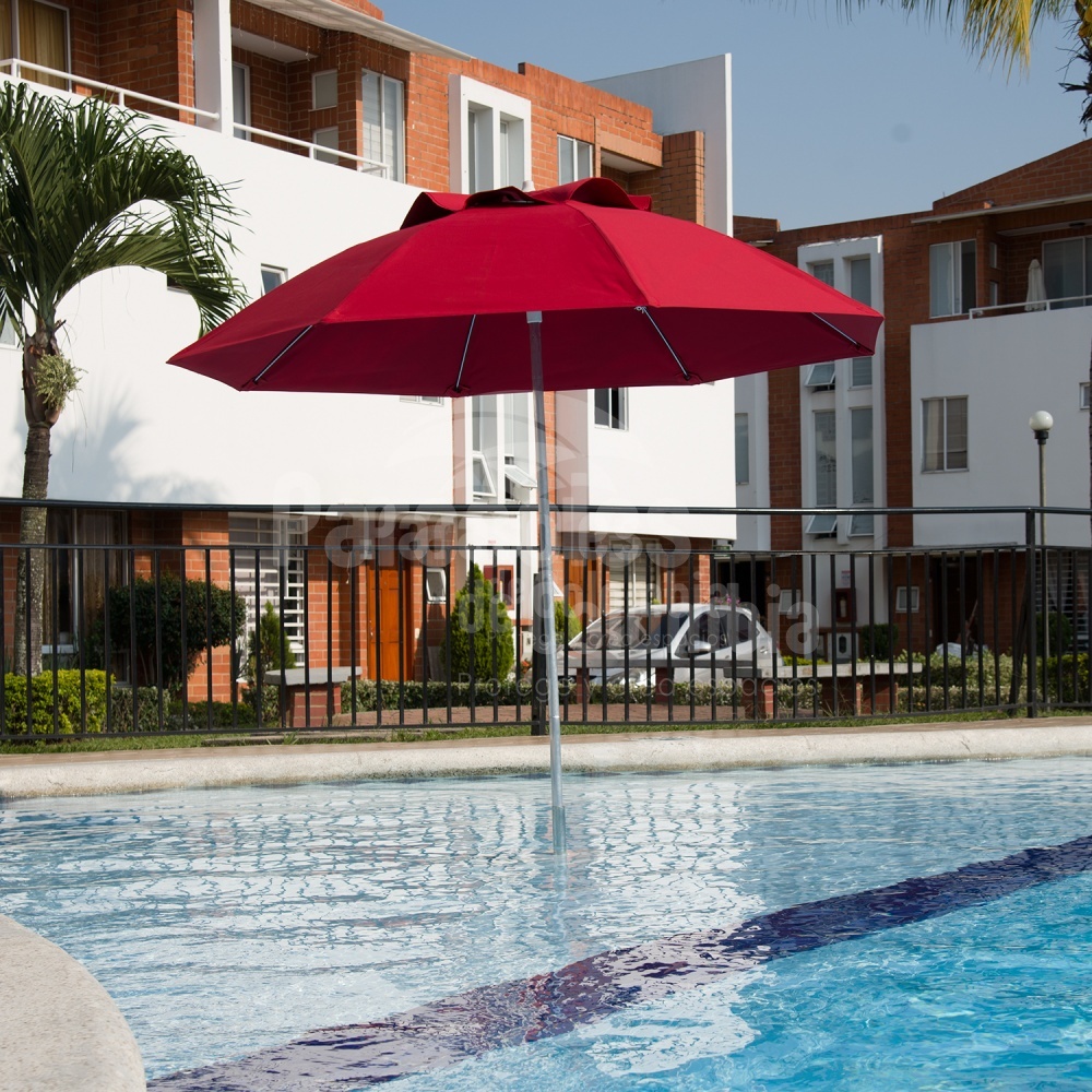 PARASOL REDONDO - Parasoles de Colombia